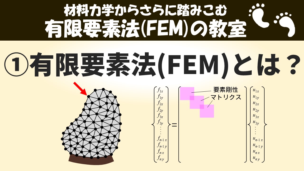 陰解法と陽解法とは？材料力学からさらに踏み込む有限要素法(FEM)の教室【応用編】】